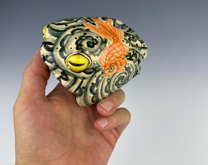 Kingyo Tattoo, Toad Pipe - Etsy