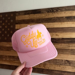 Giddy up Ride ‘em Cowboy Retro Trucker Hat - Etsy