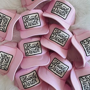 Howdy Darlin' Patch Trucker Hat - Etsy