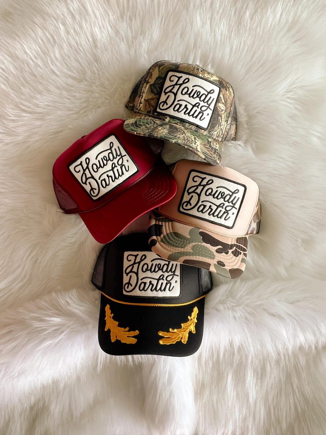 Howdy Darlin' Patch Trucker Hat - Etsy