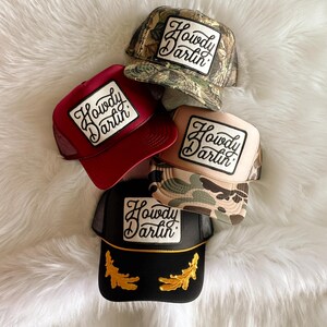 Howdy Darlin' Patch Trucker Hat - Etsy