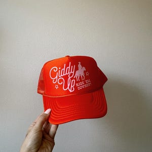 Giddy up Ride ‘em Cowboy Retro Trucker Hat - Etsy