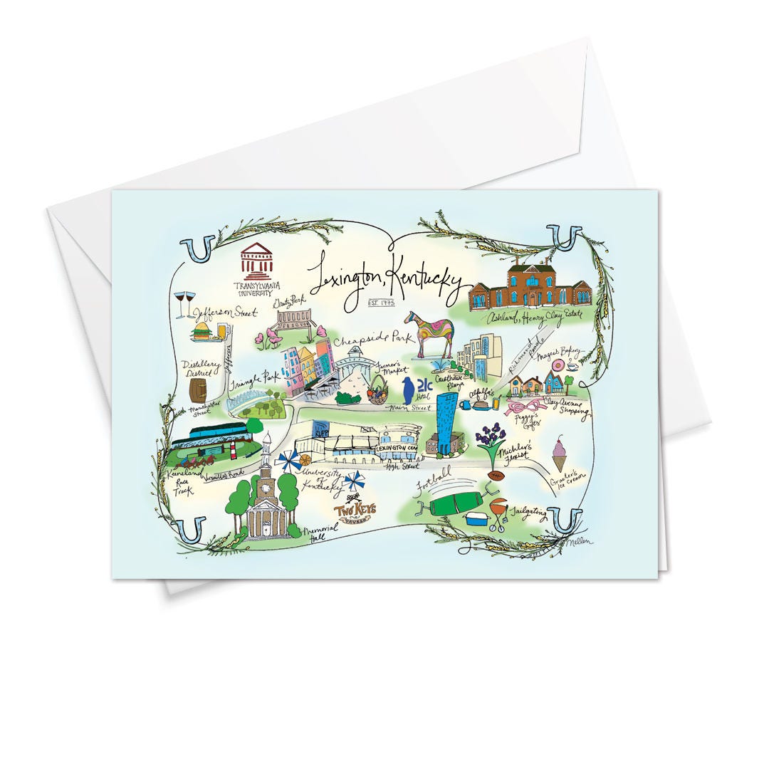 Lexington Kentucky Zip Code Map - Map