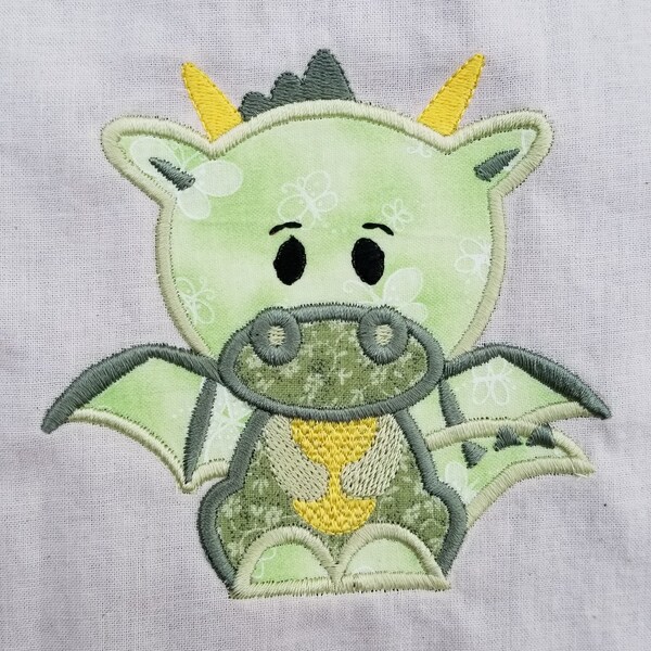 Dragon Applique - Etsy