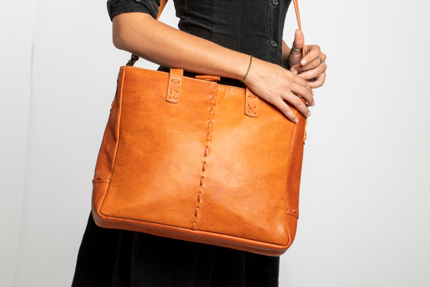 Leather Shoulder Bag for Women / Boho Rustic Leather Bag / | Etsy