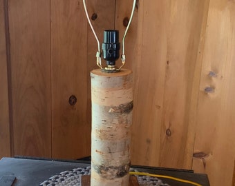 Floor Birch Lamp - Etsy