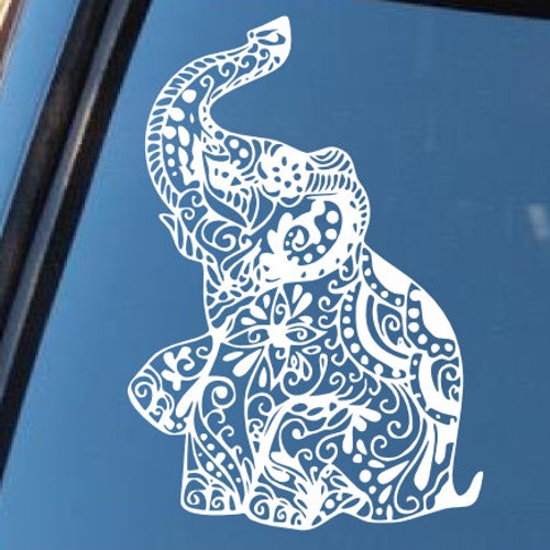 Elephant Decal - Etsy