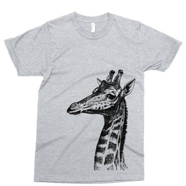 Giraffe T Shirt - Etsy