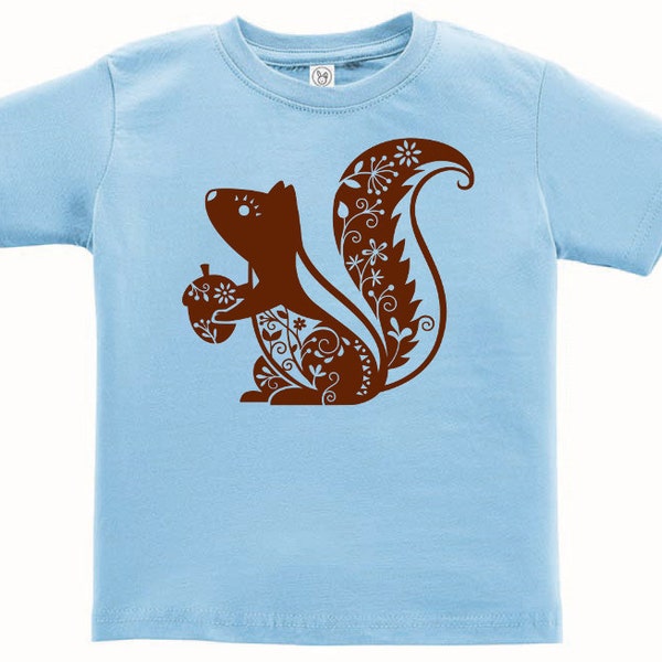 Squirrel T Shirt - Etsy