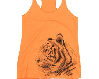 Tiger tank top | Etsy