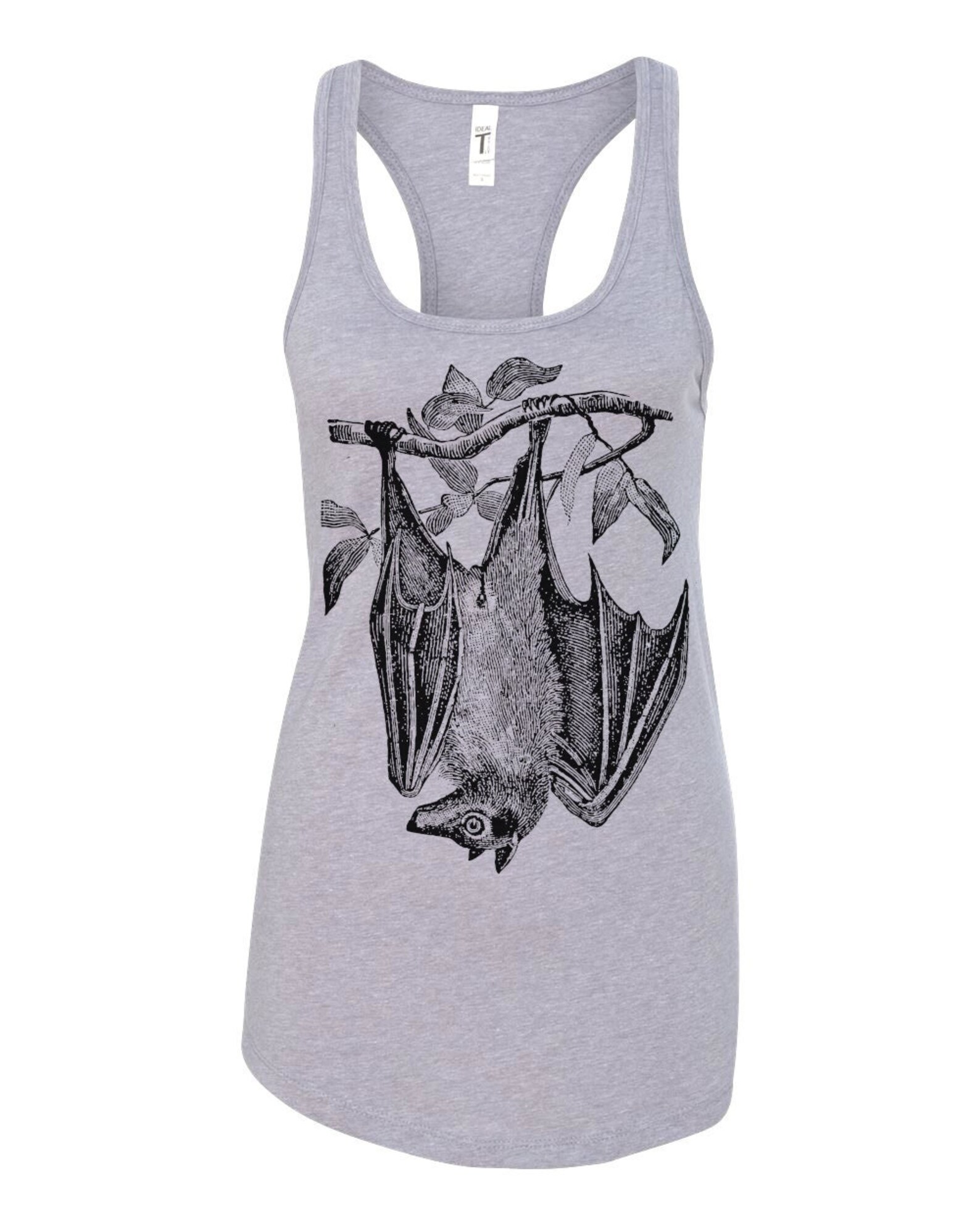 Halloween Flying Fox Bat Tank Top Women's Racerback Tank - Etsy