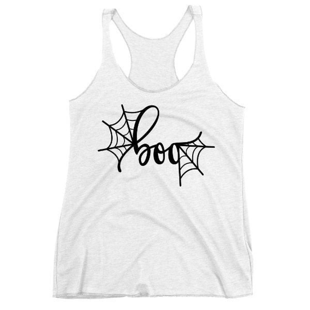 Boo Tank Top Funny Halloween Tank Trick or Treat - Etsy