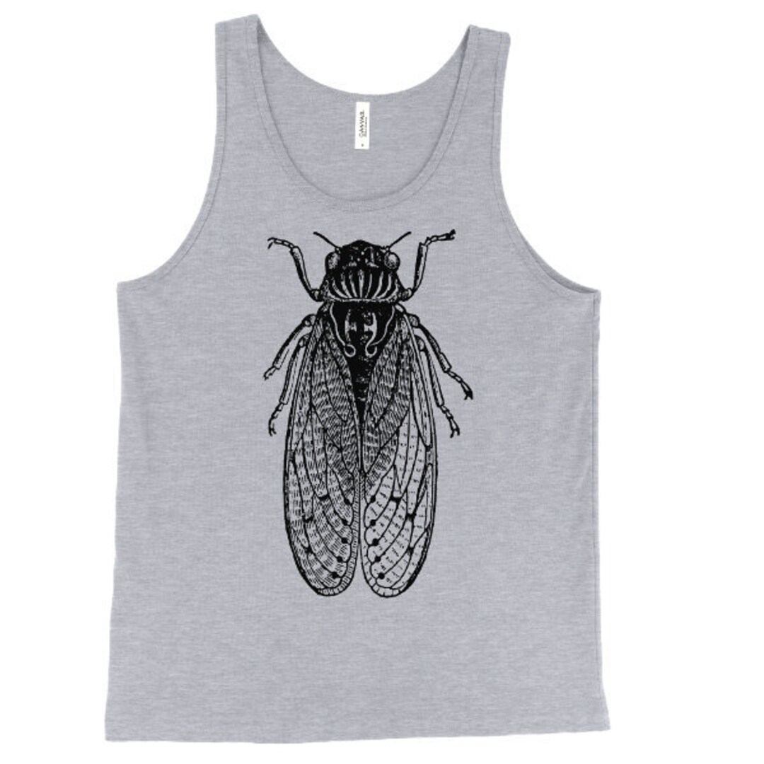 Brood X Cicada Tank Top, Bug, Insect Tank, Cicadoidea, Entomology ...