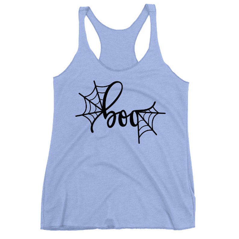 Boo Tank Top Funny Halloween Tank Trick or Treat | Etsy