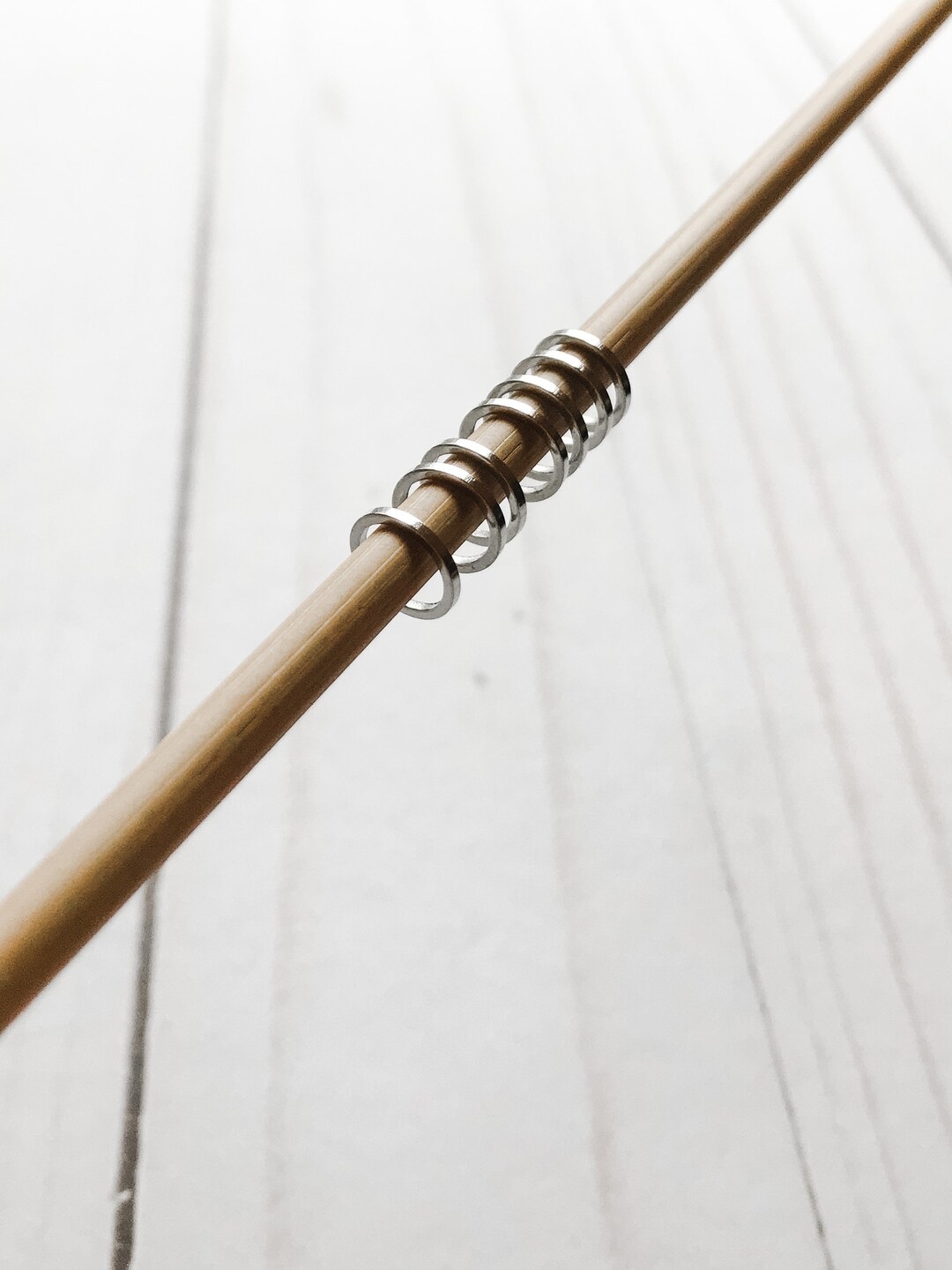 Set of 50 SMALL Snag Free Round Ring Knit Stitch Markers - Knit Markers ...