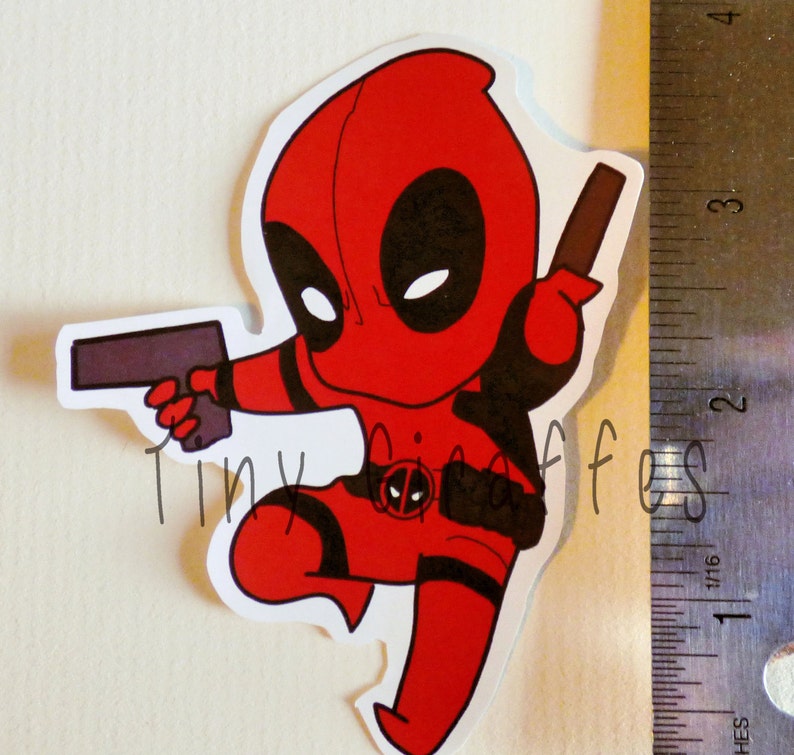 Deadpool Sticker - Etsy