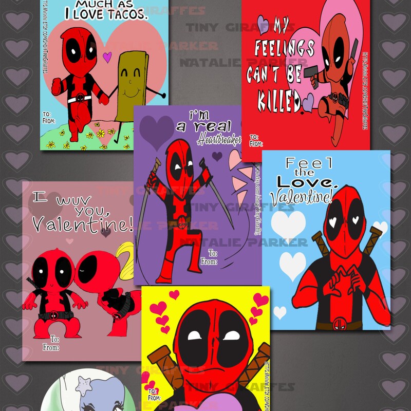 Wolverine and Deadpool Heart - Etsy