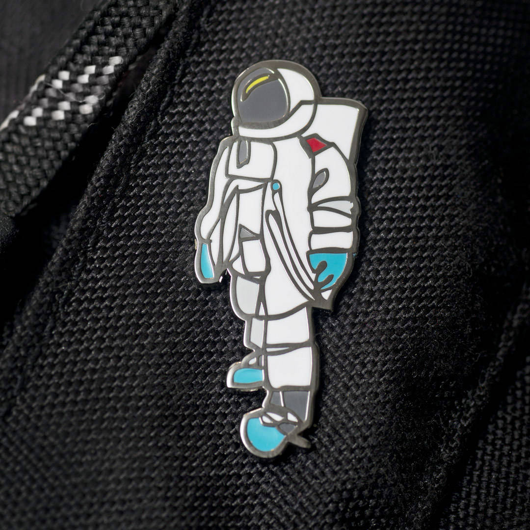 Astronaut Enamel Lapel Pin - Etsy
