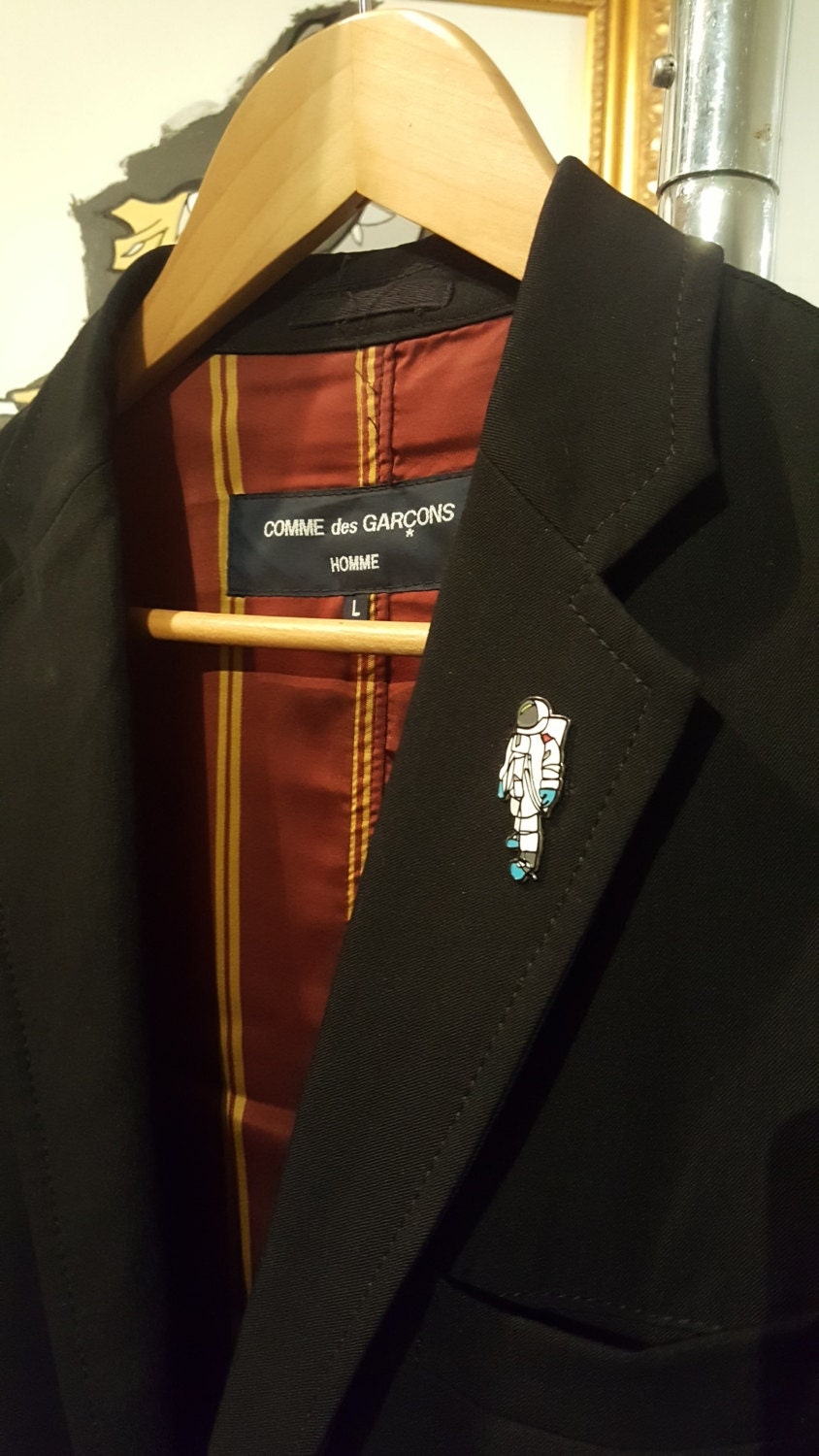 Astronaut Enamel Lapel Pin - Etsy