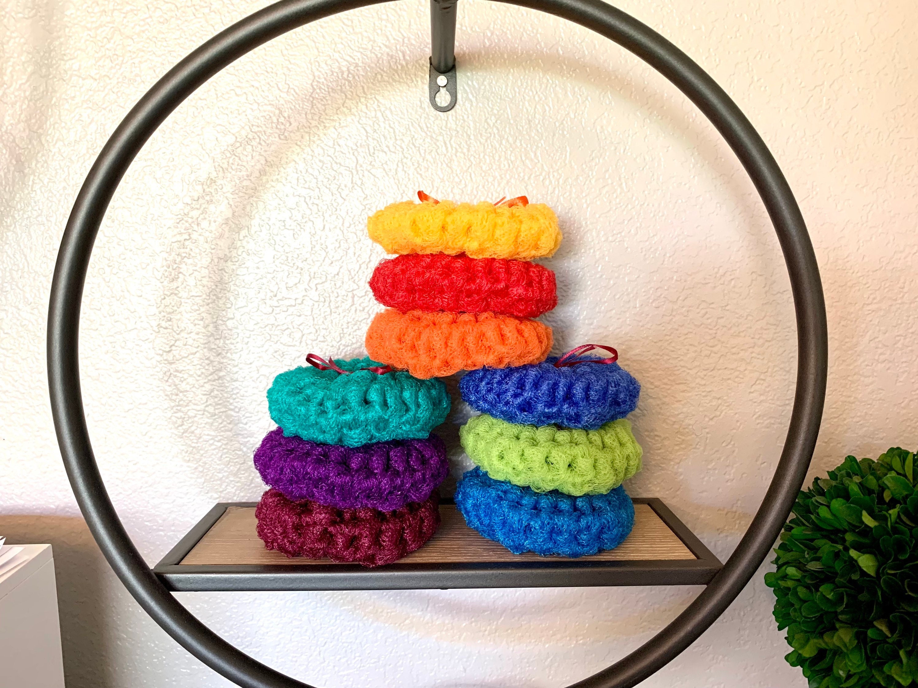 Gift Set of 3 BIG Scrubbies - Etsy