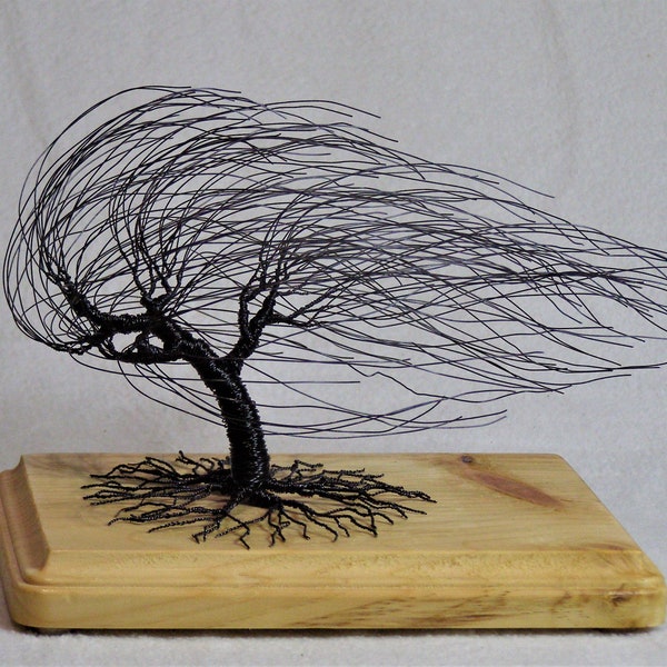 Wire Pine Tree Sculpture - Etsy