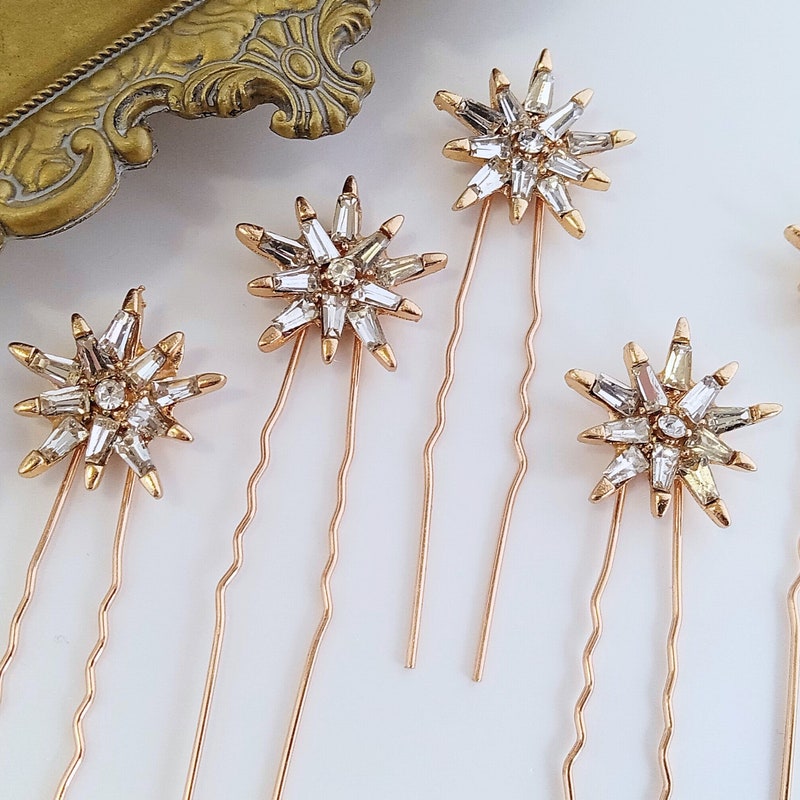 Star Hairpin - Etsy