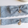Celestial Wedding Garter Set, Stars and Moon Garters, Garters With ...