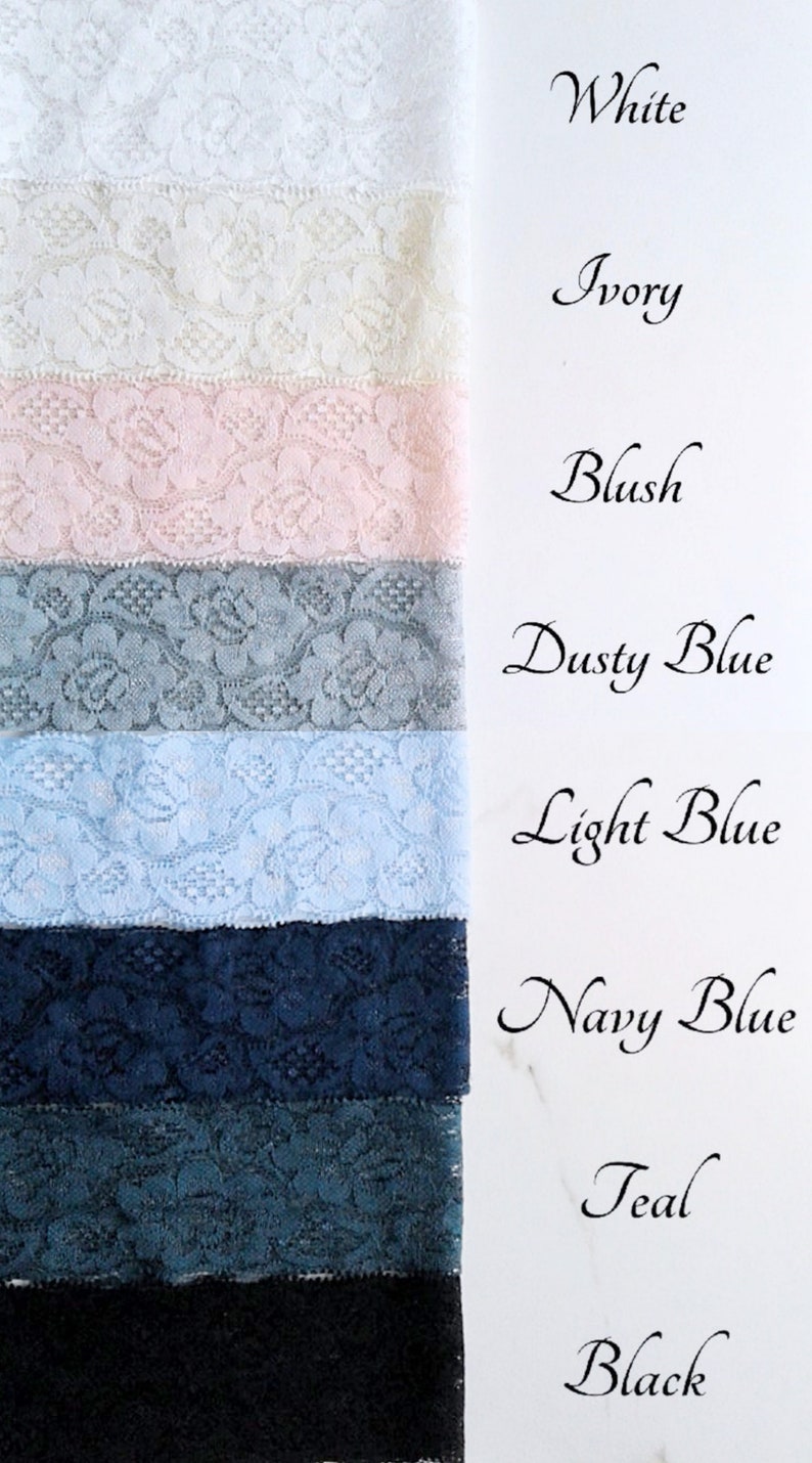 Wedding Garters Plain Elastic Stretch Lace Garter Set Ivory - Etsy