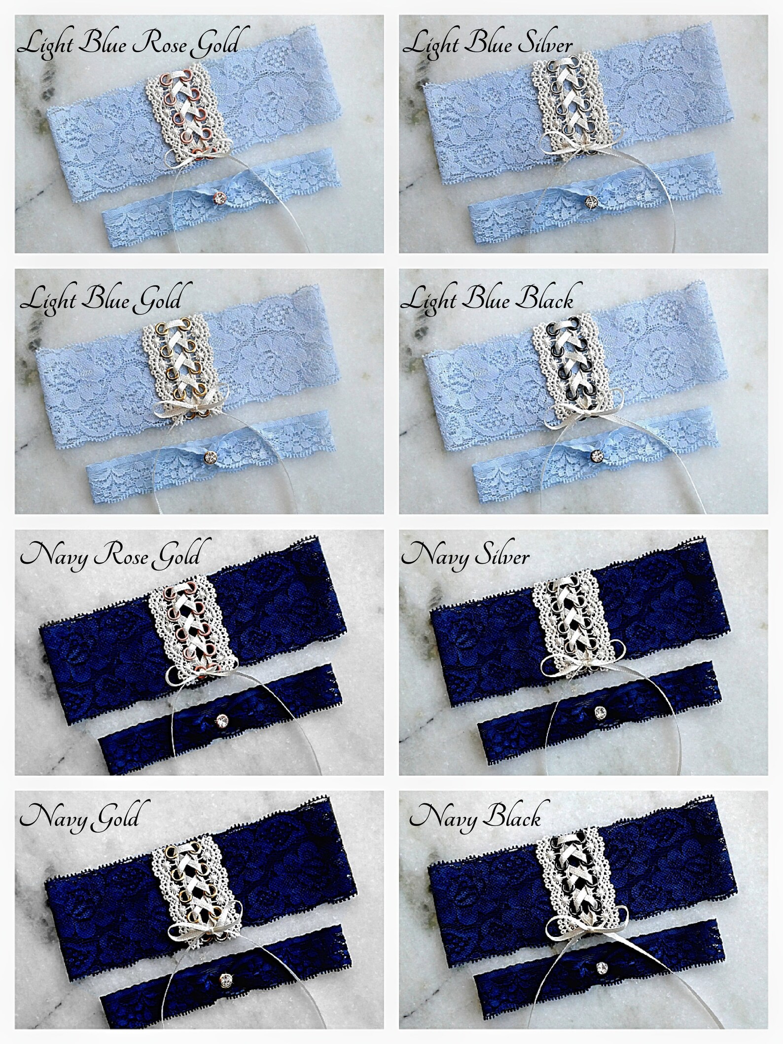 Lace Wedding Garter Set Bride Garter Garter for Wedding | Etsy