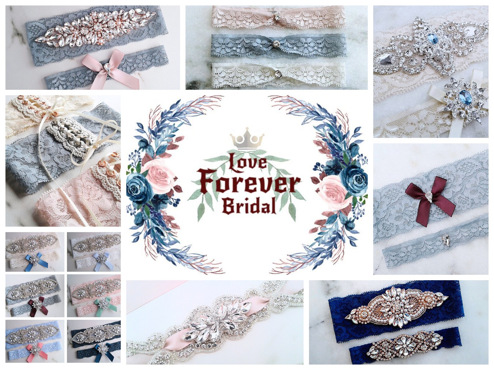 Wedding Garters Plain Elastic Stretch Lace Garter Set Ivory - Etsy