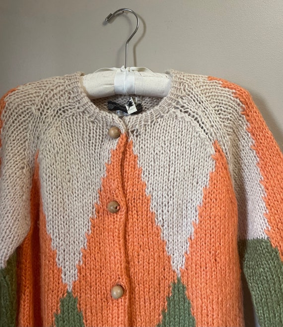 1960s mid century Italian wool cardigan - Gem