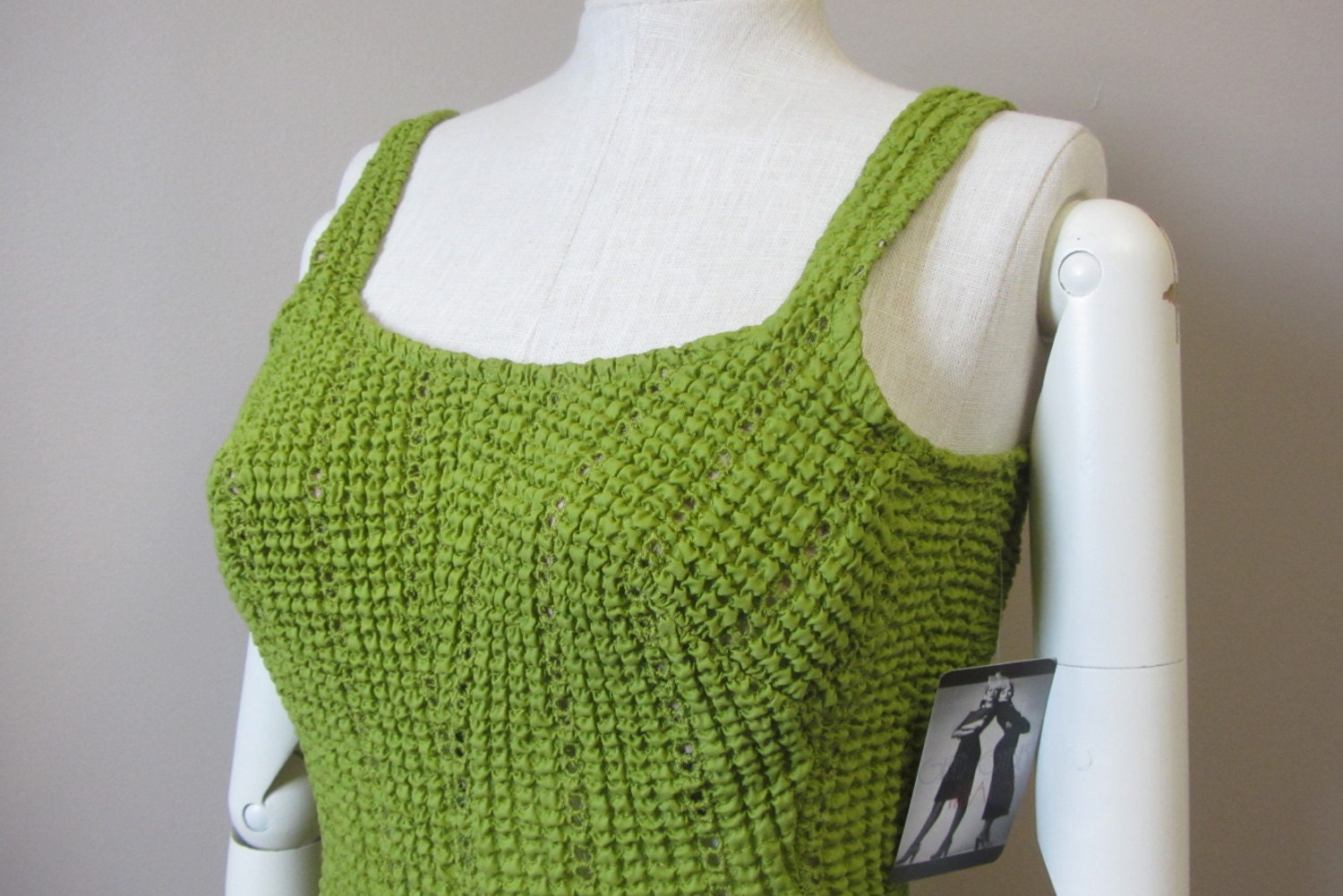 1960s Peter Pan by Oleg Cassini Green Bathing Suit 60's - Etsy