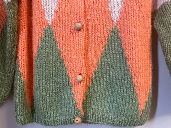 1960s mid century Italian wool cardigan - Gem