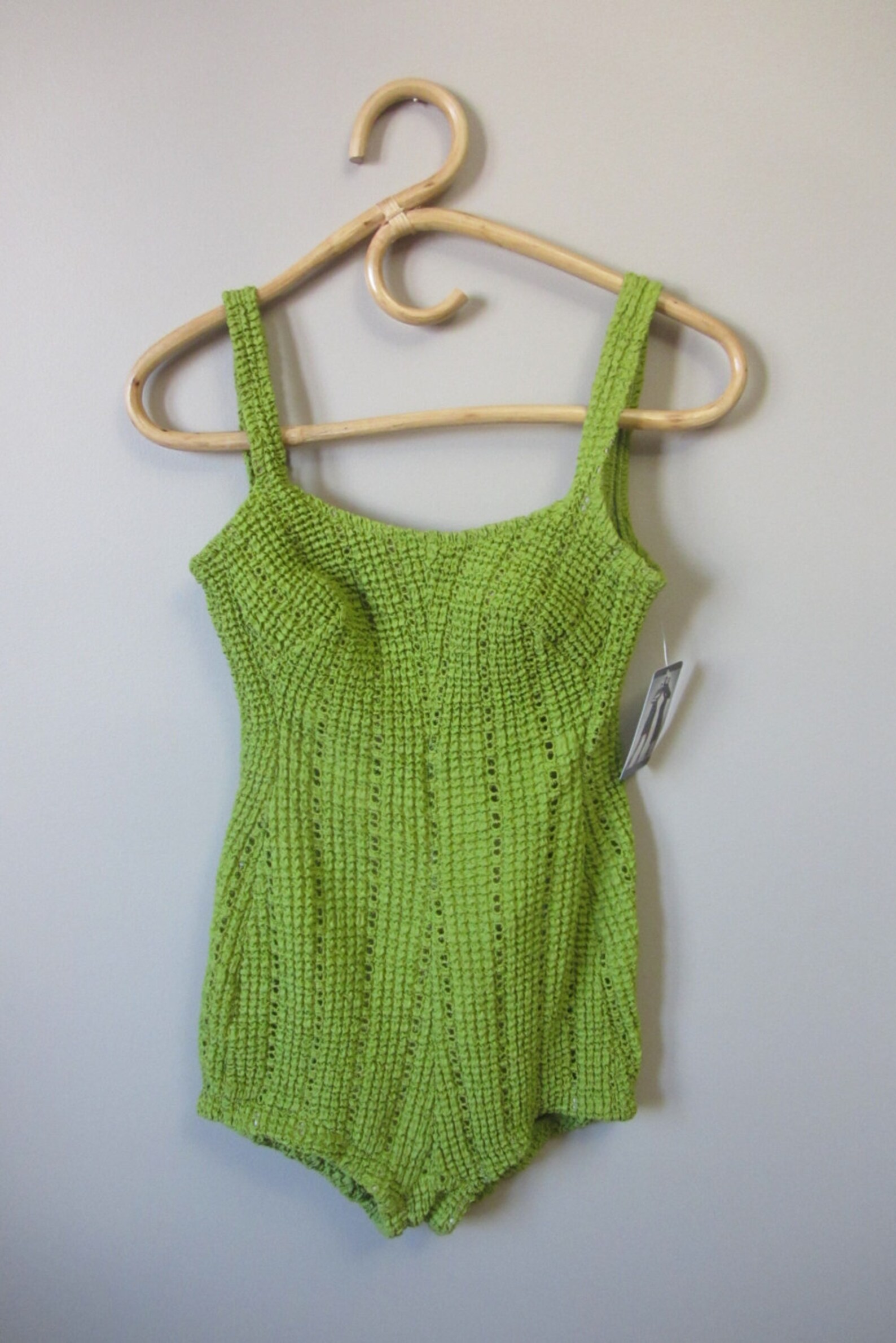1960s Peter Pan by Oleg Cassini Green Bathing Suit 60's - Etsy