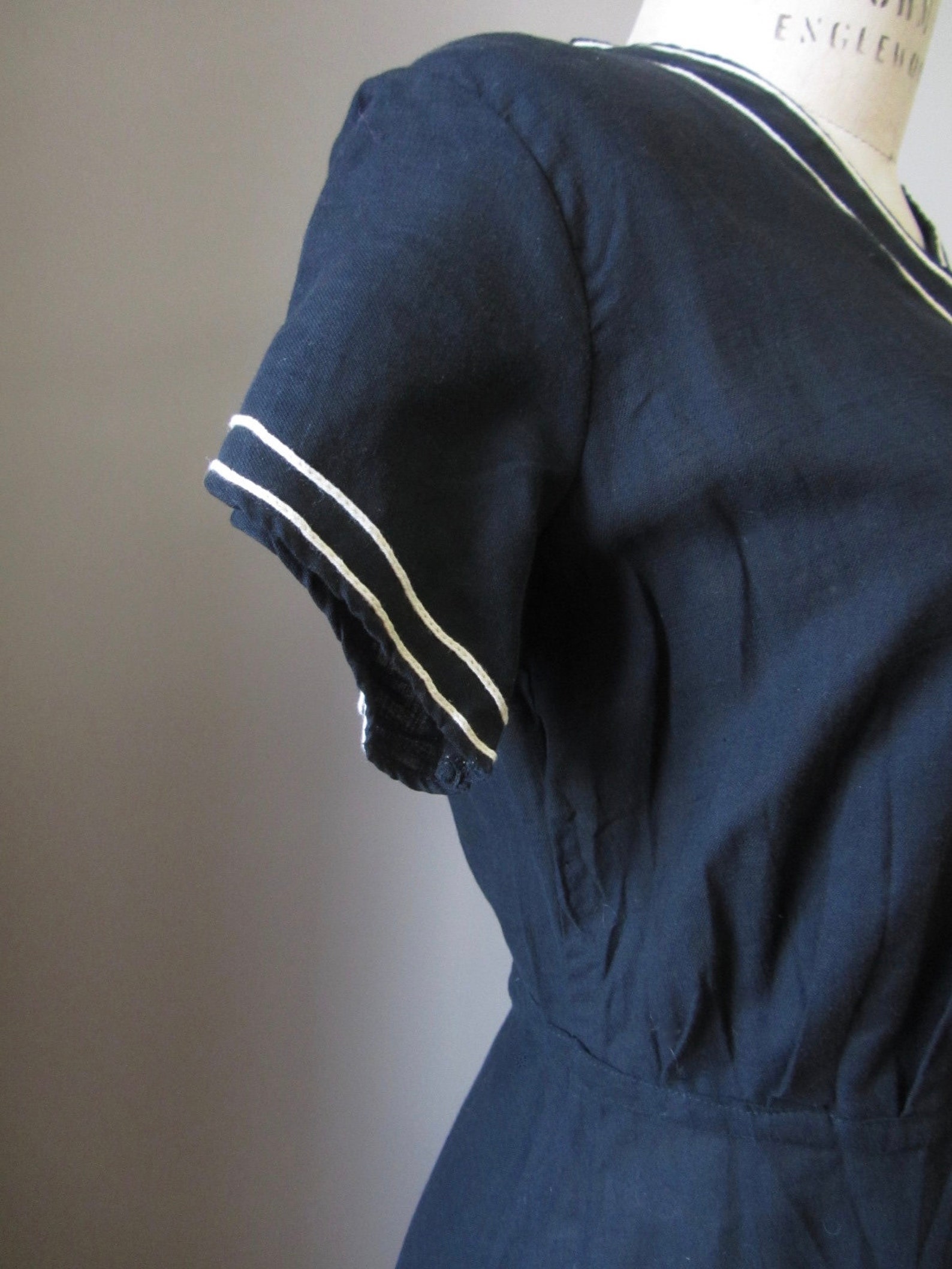 1910s Cotton Swimming Dress | Edwardian Swim Dress - Etsy