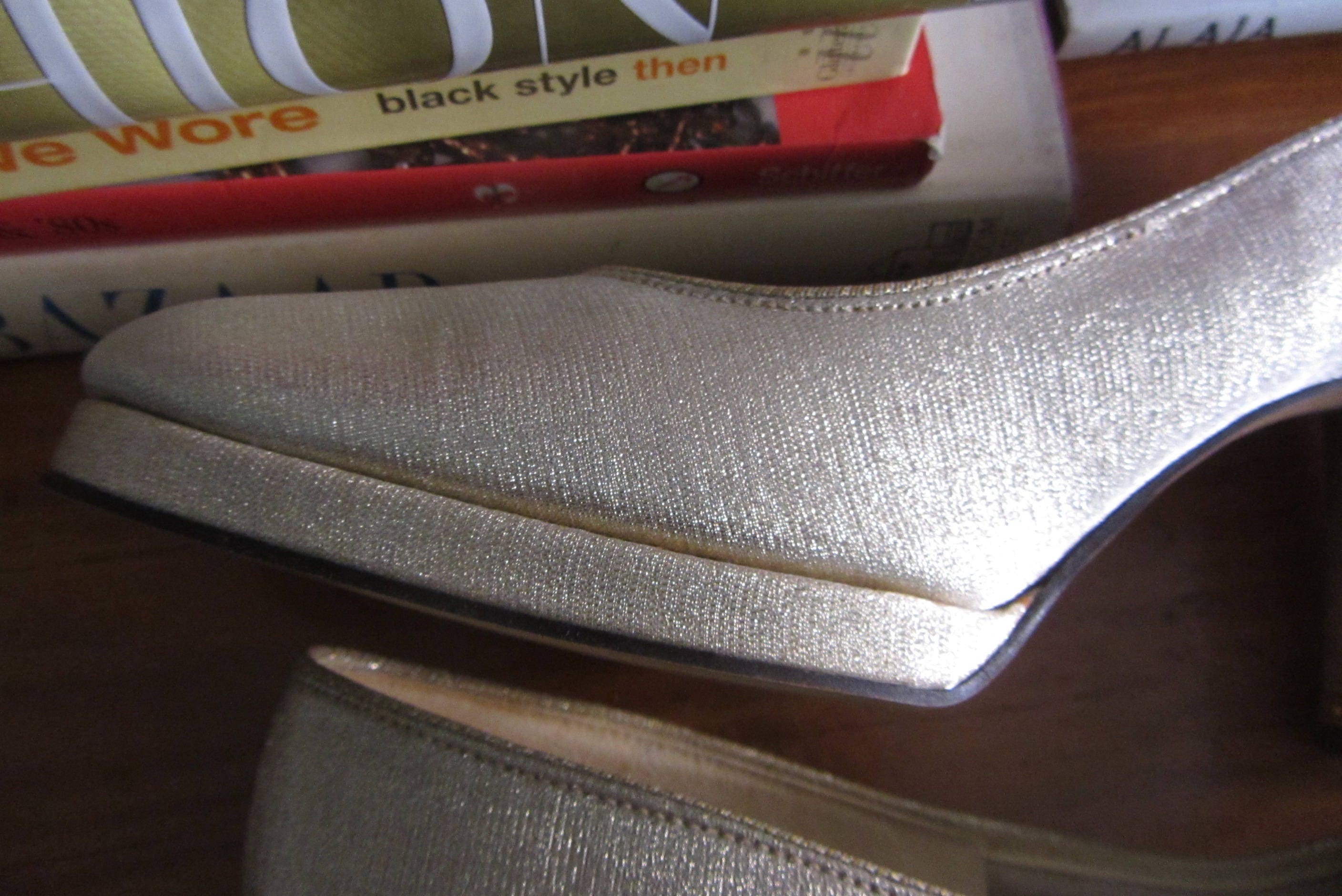 1960s Gold Platform Heels 60's Mod Metallic Heels - Etsy