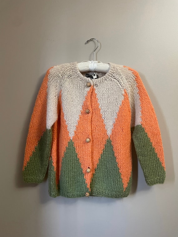 1960s mid century Italian wool cardigan - Gem