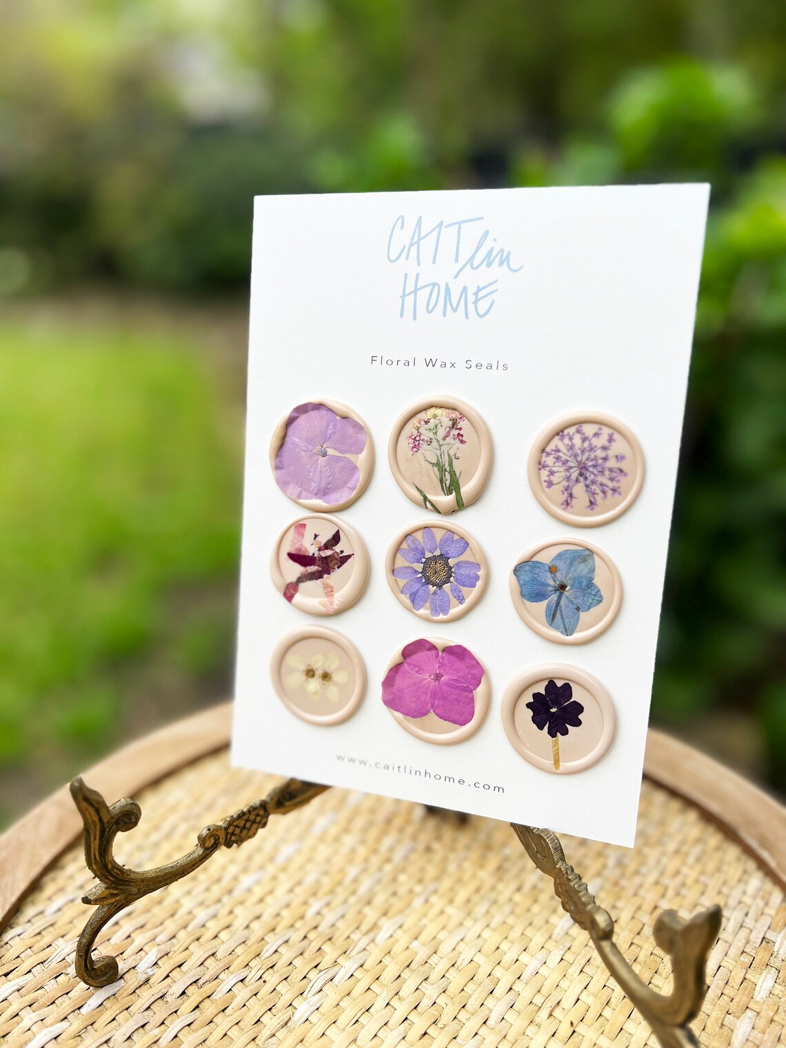 Mixed Pink Wax Flower Seal Set, Wedding Invitation Wax Seal, Flower Wax ...