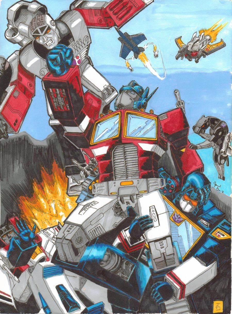 Transformers Optimus Prime And Megatron Brothers