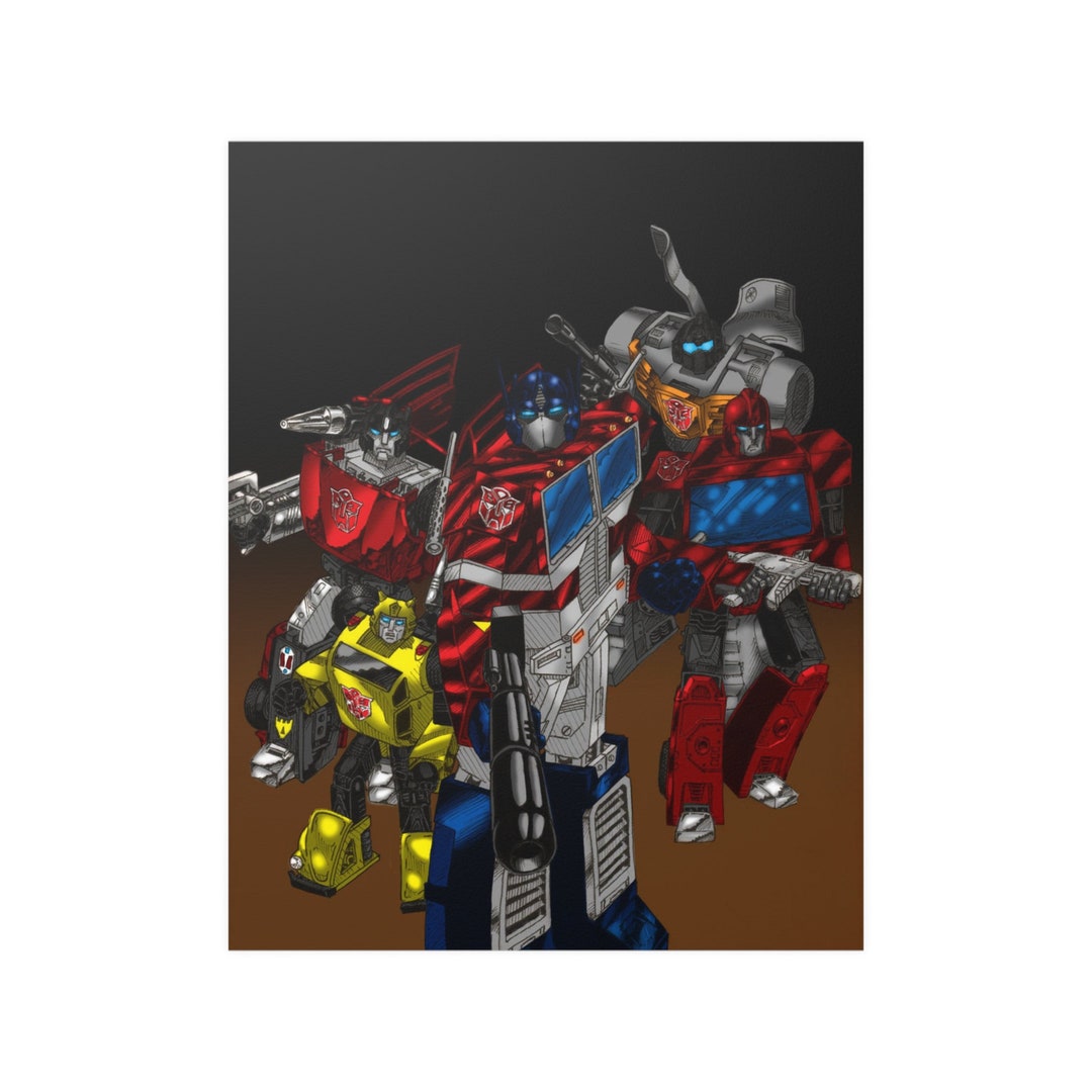 Copy of Autobots, Transform and Roll Out 11 X 14 Satin Poster (210gsm ...