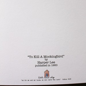 Scout Finch Hey Boo Card - to Kill a Mockingbird Greeting Card - Scout ...