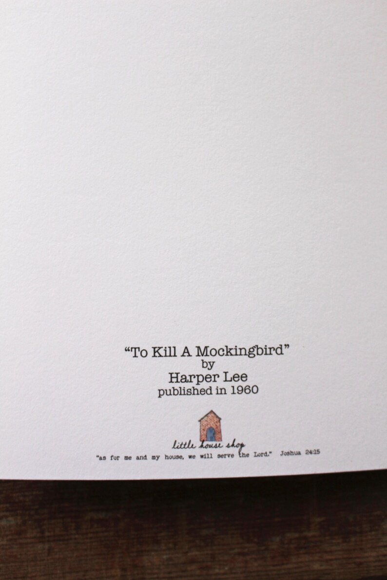 Scout Finch Hey Boo Card - to Kill a Mockingbird Greeting Card - Scout ...