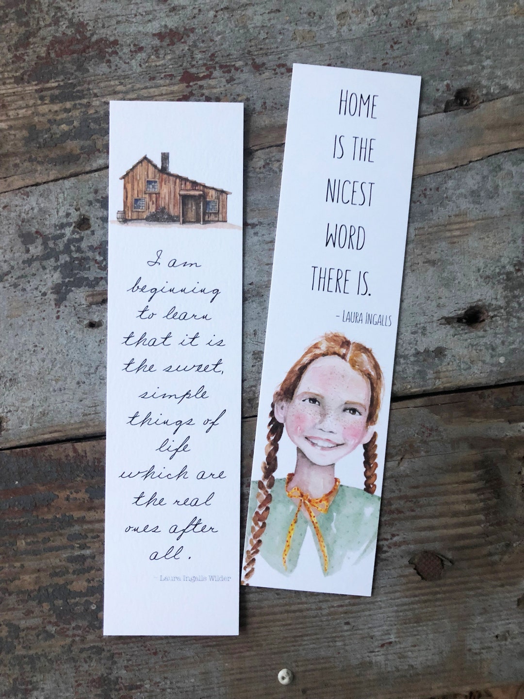 Bookmarks Little House on the Prairie, Laura Ingalls, Scout Finch ...