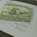 Custom Watercolor Wedding Venue Map: Aerial Farm Illustration - Etsy