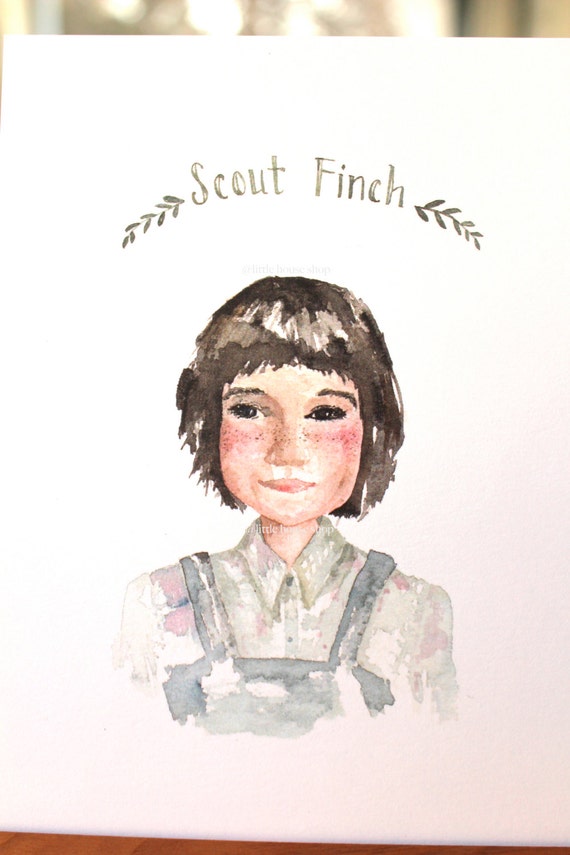 Scout Finch Drawing