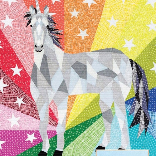 The Rooster English Paper Piecing Violet Craft EPP | Etsy