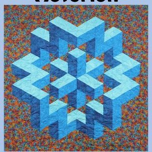 The Cubes Quilt Pattern - Etsy Canada