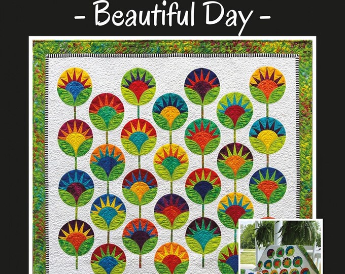 Beautiful Day Quilt Pattern by Jacqueline De Jonge of Becolourful ...