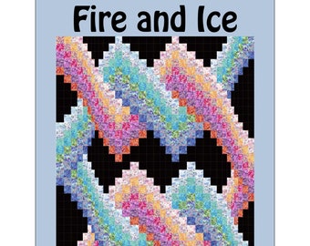 Fire and Ice Pattern | Etsy