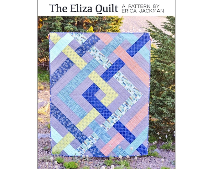 Eliza Quilt Pattern by Erica Jackman of Kitchen Table Quilting - Etsy